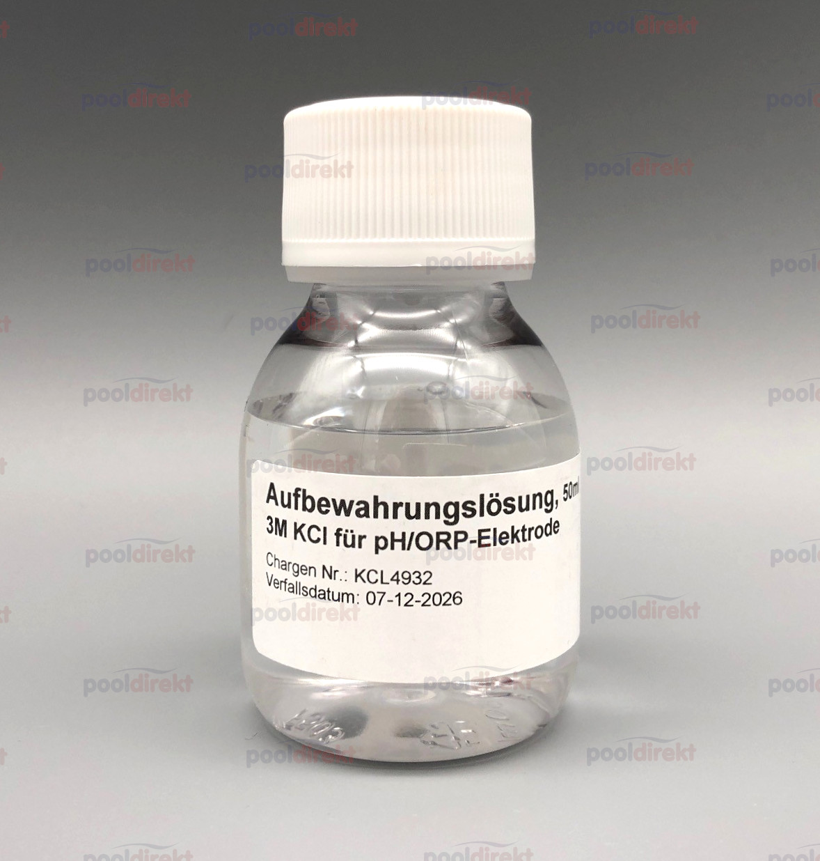 KCl Lösung Aufbewahrungslösung Lagerungslösung Elektrolytlösung KCl 3 mol/l Überwintern Sensoren ...