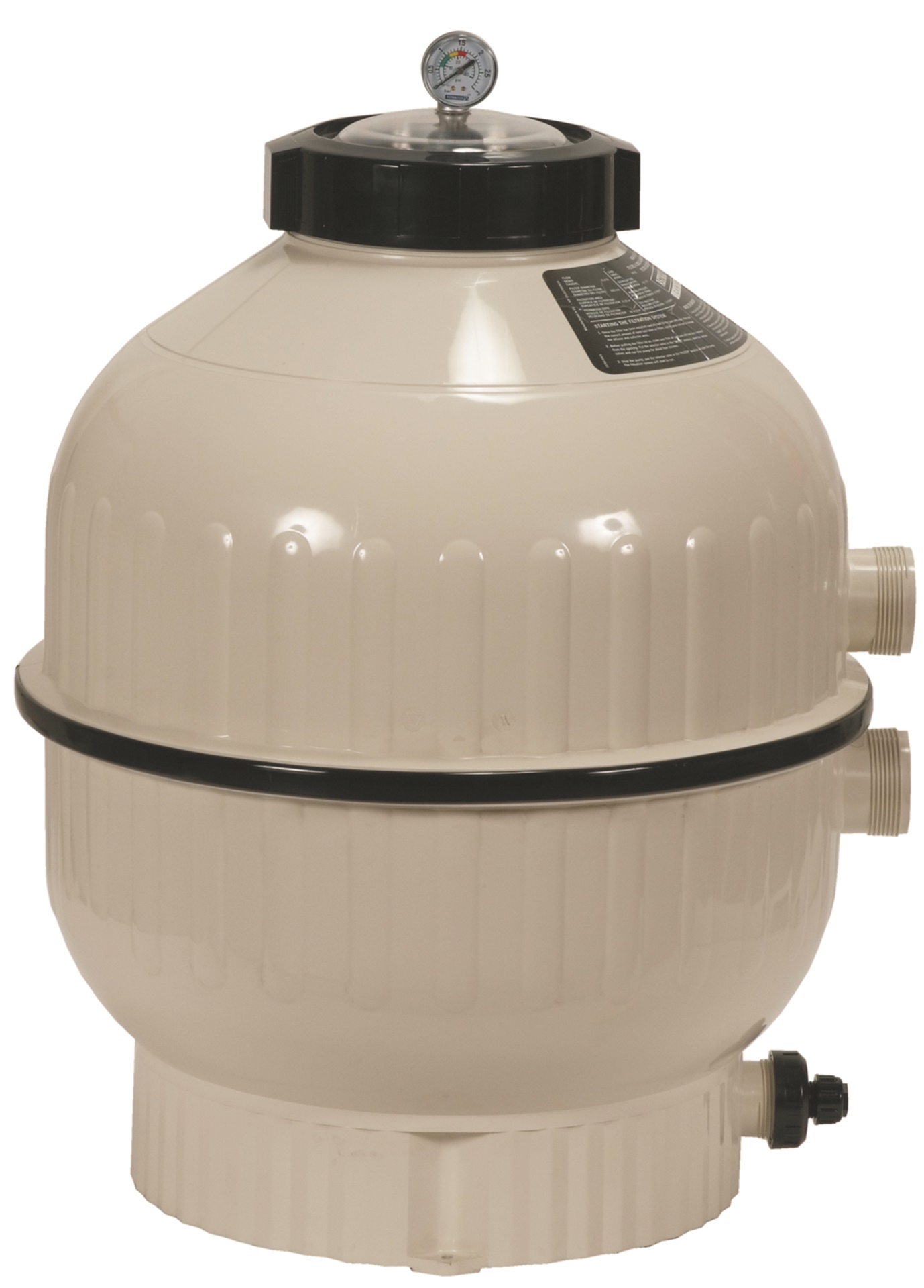 Astral Cantabric Side-Mount D400 Filterkessel Polypropylen PP Sand ...